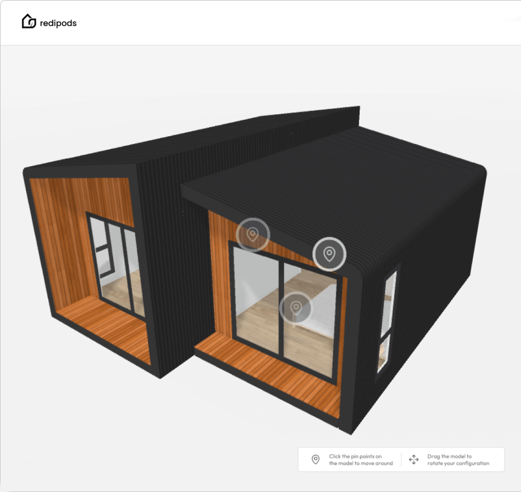 Meet the Fitzroy cabin from Redipods